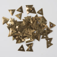 Indian Brass Square Sequins – Stef Francis
